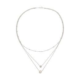 Elli Necklace 'Layer' female Silver size 42