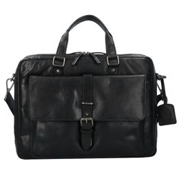Leonhard Heyden Document Bag 'Roma' male Black size One Size