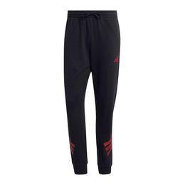 adidas Sportswear Sporthose Herren Gr&ouml;&szlig;e XS weinrot / schwarz