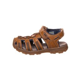 Lurchi Leder-Halbsandalen "Bobby" in Hellbraun - 68% | Gr&ouml;&szlig;e 31 | Kindersandalen