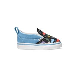 Vans Slipper "Slip-On V" in Schwarz/ Blau - 58% | Gr&ouml;&szlig;e 20 | Baby-schnuerschuh