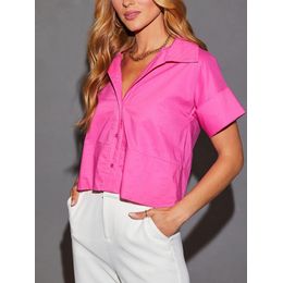 Milan Kiss Hemd in Pink - 65% | Gr&ouml;&szlig;e XL | Damen-blusen