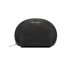Hey Marly Leder-Clutch "Little Companion" in Schwarz - (B)20 x (H)15 x (T)7 cm - 19% | Damen-taschen