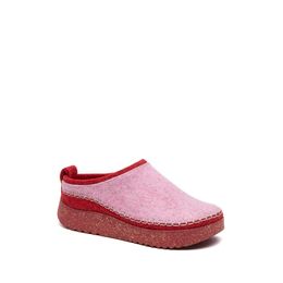 Comfortfusse Hausschuhe in Rosa/ Rot - 50% | Gr&ouml;&szlig;e 36 | Damen-pantoletten