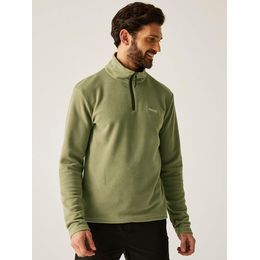 Regatta Fleecepullover "Thompson" in Gr&uuml;n - 40% | Gr&ouml;&szlig;e L | Herren-fleece