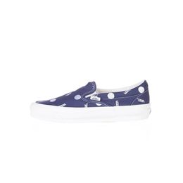 Vans Slipper in Blau/ Wei&szlig; - 54% | Gr&ouml;&szlig;e 44,5 | Damen-schuhe-halbschuhe