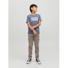 Jack & Jones JACK & JONES Junior Cargohose in Grau - 64% | Gr&ouml;&szlig;e 170 | Kinderhosen