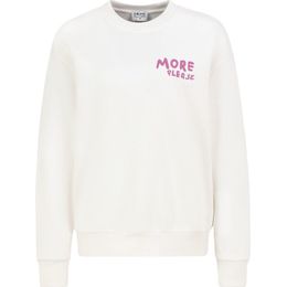 Sublevel Sweatshirt in Wei&szlig; - 48% | Gr&ouml;&szlig;e XL | Damen-sweatshirts-jacken