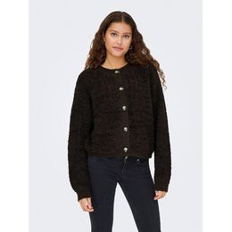 Jacqueline de Yong JDY Cardigan "Dyeira" in Braun - 42% | Gr&ouml;&szlig;e M | Damen-pullover-cardigans