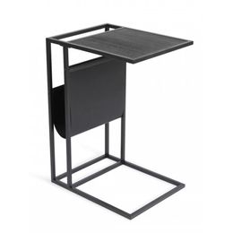 LIFA LIVING Beistelltisch "Manhattan" in Schwarz - (B)45 x (H)63 x (T)35 cm - 71% | Tische