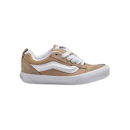 Vans Leder-Sneakers "Knu Skool" in Beige - 25% | Gr&ouml;&szlig;e 45 | Damen-sneakers