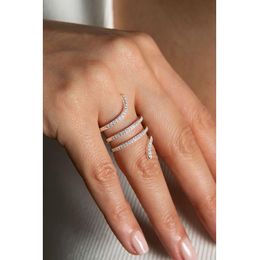 Heliophilia Silber-Ring mit Edelsteinen - 66% | Schmuck