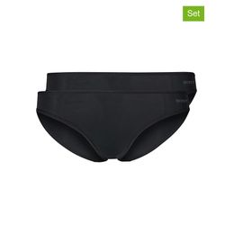 Skiny 2er-Set: Slips in Schwarz - 25% | Gr&ouml;&szlig;e 40 | Damen-unterteile