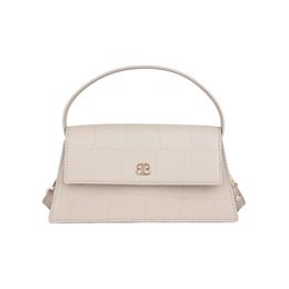 Bellicci Leder-Henkeltasche "Vicky" in Beige - (B)22 x (H)18 x (T)6 cm - 47% | Damen-taschen