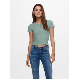 Only Shirt "Emma" in Gr&uuml;n - 20% | Gr&ouml;&szlig;e XS | Damen-tops