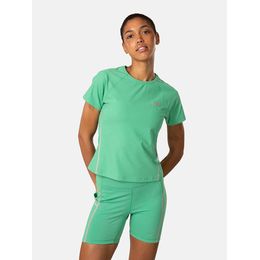 KARI TRAA Trainingsshirt "Linnea" in Gr&uuml;n - 42% | Gr&ouml;&szlig;e S | Damen-outdoor-tops-shirts