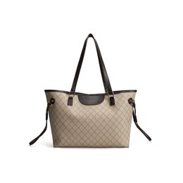 Lucky Bees Shopper in Creme/ Braun - (B)50 x (H)28 x (T)15 cm - 57% | Damen-taschen