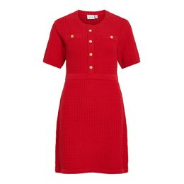 Vila Knitted dress 'VITrut' female Red size XS