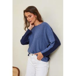 Jos&eacute;fine Pullover "Dorog" in Blau/ Dunkelblau - 75% | Gr&ouml;&szlig;e M | Damen-pullover-cardigans