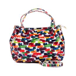 Anna Morellini Leder-Henkeltasche "Alma" in Bunt - (B)27 x (H)30 x (T)14 cm - 75% | Damen-taschen
