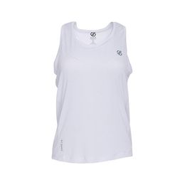 Dare 2b Funktionstop "Modernize II Vest" in Wei&szlig; - 56% | Gr&ouml;&szlig;e 46 | Damen-outdoor-tops-shirts