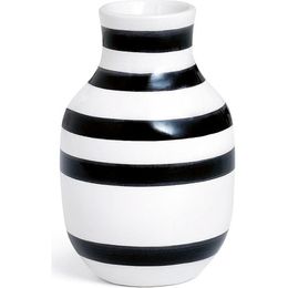 K&Auml;HLER DESIGN K&auml;hler Vase "Omaggio" in Schwarz/ Wei&szlig; - (H)12,5 cm - 28% | Kerzen-vasen