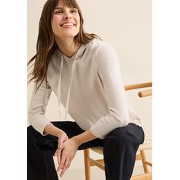 Cecil Hoodie in Beige - 65% | Gr&ouml;&szlig;e L | Damen-pullover-cardigans