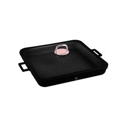 Berlinger Haus Grillpfanne "Black Rose Collection" in Schwarz - (L)34 x (B)34 cm - 63% | Kochgeschirr