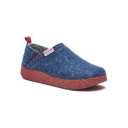 Comfortfusse Hausschuhe in Blau - 50% | Gr&ouml;&szlig;e 41 | Damen-pantoletten