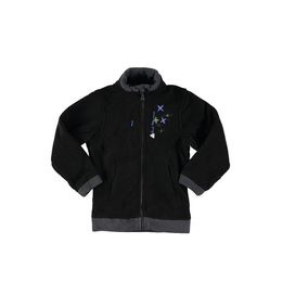 Peak Mountain Fleecejacke in Schwarz - 59% | Gr&ouml;&szlig;e 104 | Kids-fleecejacken-fleecepullover
