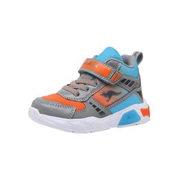 Kangaroos Sneakers "K-SLB Clave Mid EV" in Blau/ Orange - 45% | Gr&ouml;&szlig;e 28 | Babysneakers