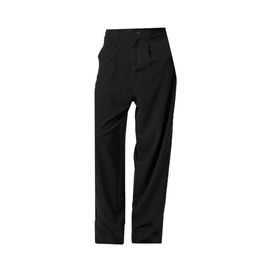 Vamos Clo Pleat-Front Pants 'Columbia' male Black size XL