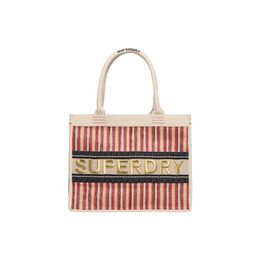 Superdry & Co Shopper Damen Gr&ouml;&szlig;e one size creme / gold / rot / schwarz