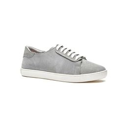 Comfortfusse Leder-Sneakers in Grau - 49% | Gr&ouml;&szlig;e 44 | Herrensneakers