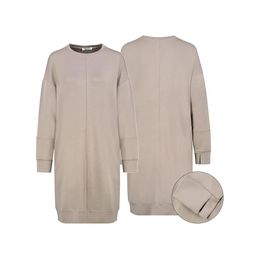 Sublevel Sweatkleid in Beige - 56% | Gr&ouml;&szlig;e L | Damen-kleider