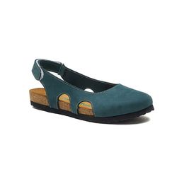 Comfortfusse Leder-Ballerinas in Blau - 52% | Gr&ouml;&szlig;e 41 | Damen-ballerinas