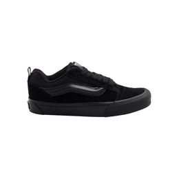 Vans Leder-Sneakers "Knu Skool" in Schwarz - 40% | Gr&ouml;&szlig;e 43 | Herrensneakers