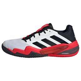 adidas Performance Sportschuh 'Barricade 13 Clay' Herren Gr&ouml;&szlig;e 46.5/47 rot / schwarz / wei&szlig;