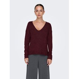 Jacqueline de Yong JDY Pullover in Rot - 51% | Gr&ouml;&szlig;e L | Damen-pullover-cardigans