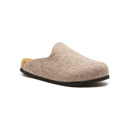 Comfortfusse Woll-Hausschuhe "Favor" in Beige - 50% | Gr&ouml;&szlig;e 42 | Damen-pantoletten