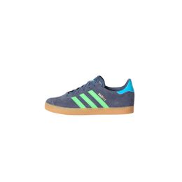 adidas originals Sneaker 'GAZELLE' Jungen Gr&ouml;&szlig;e 39/39.5 marine / neonblau / gold / hellgr&uuml;n