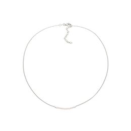 Elli Kette Damen Gr&ouml;&szlig;e 38 silber / perlwei&szlig;