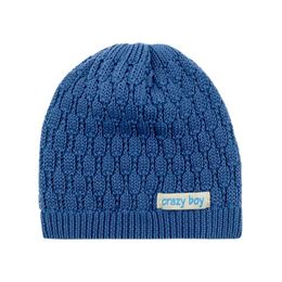 Aliap Beanie 'Crazy Boy' kids Blue size 68