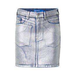 KARL LAGERFELD JEANS Rock Damen Gr&ouml;&szlig;e 38 blau / silber