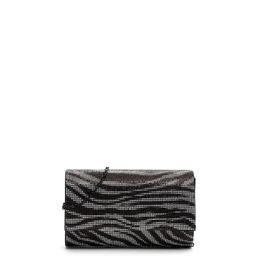 Tamaris Clutch Damen Gr&ouml;&szlig;e One Size schwarz / silber