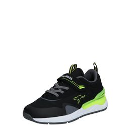 Kangaroos Sneaker 'KD-Gym' Jungen Gr&ouml;&szlig;e 39 grau / neongr&uuml;n / schwarz