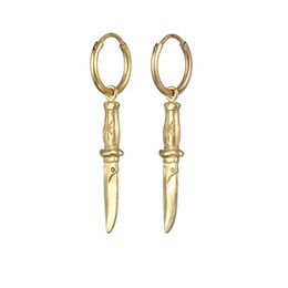 Haze&Glory Haze&glory Earring 'Schwert' male Gold size One Size