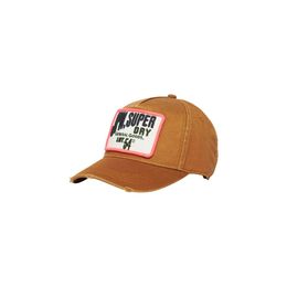 Superdry & Co Cap Damen Gr&ouml;&szlig;e one size karamell / schwarz / offwhite