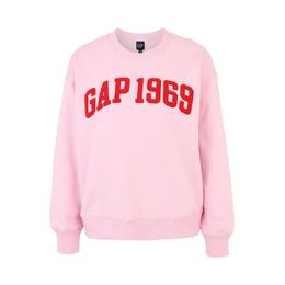 GAP Petite Sweatshirt 'LOVE' female Pink size L