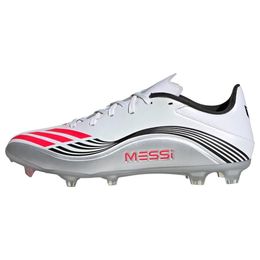 adidas Performance Fu&szlig;ballschuh 'F50 Messi League' Herren Gr&ouml;&szlig;e 37/37.5 purpur / schwarz / silber / wei&szlig;